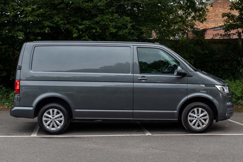 VW Transporter T6.1 110bhp Highline SWB, 52478 miles - For Sale